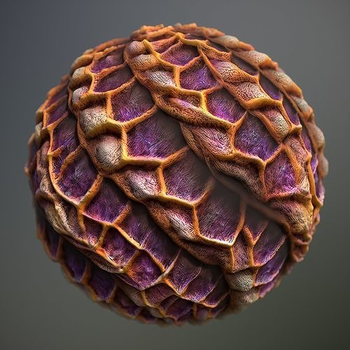 Material Skin Alien 2 Seamless PBR Texture Texture | CGTrader