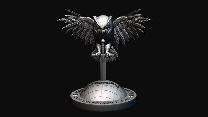 Emblem of the Main Intelligence Directorate free 3D model 3D printable ...