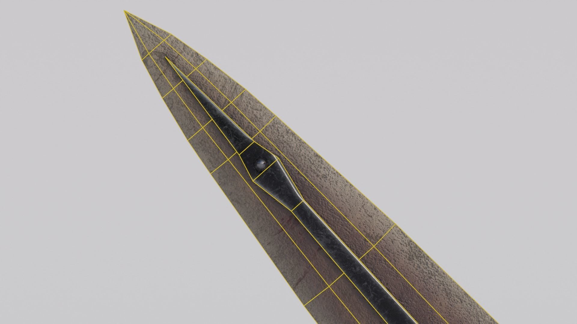 Dragon Bone blade free VR / AR / low-poly 3D model | CGTrader