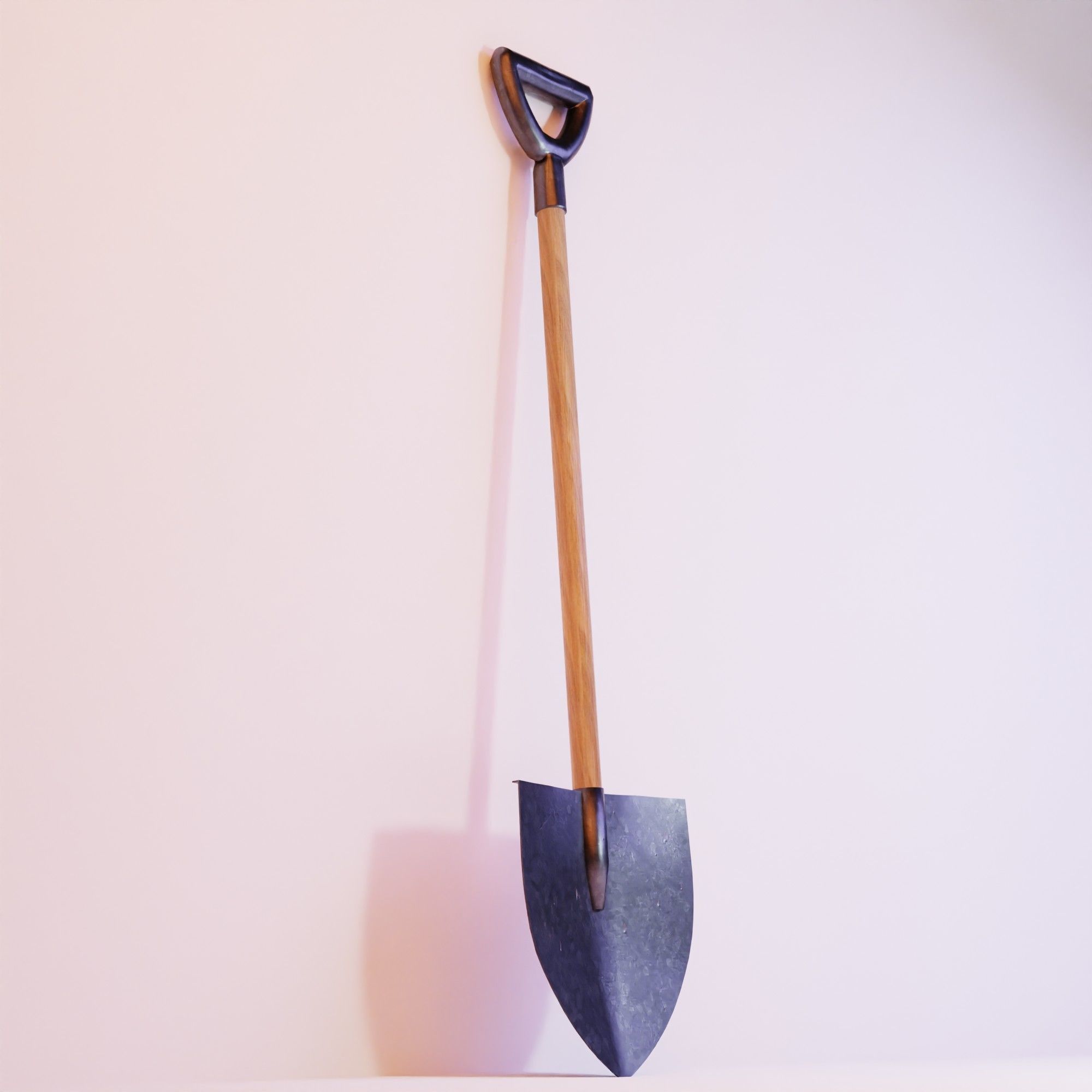 3d model Shovel for decoration free 3D model | CGTrader