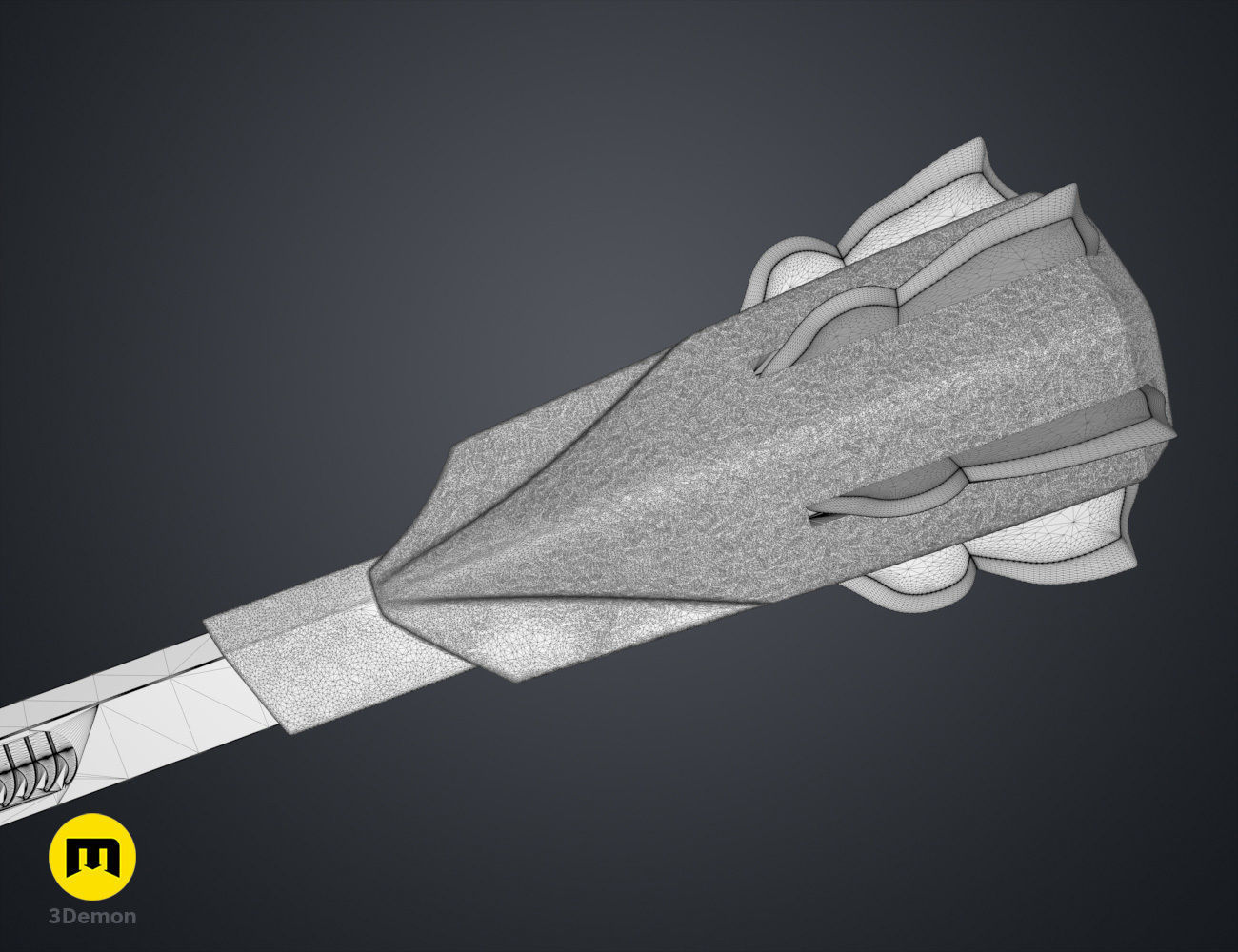 Prey - Feral Predator Spear 3D model 3D printable | CGTrader