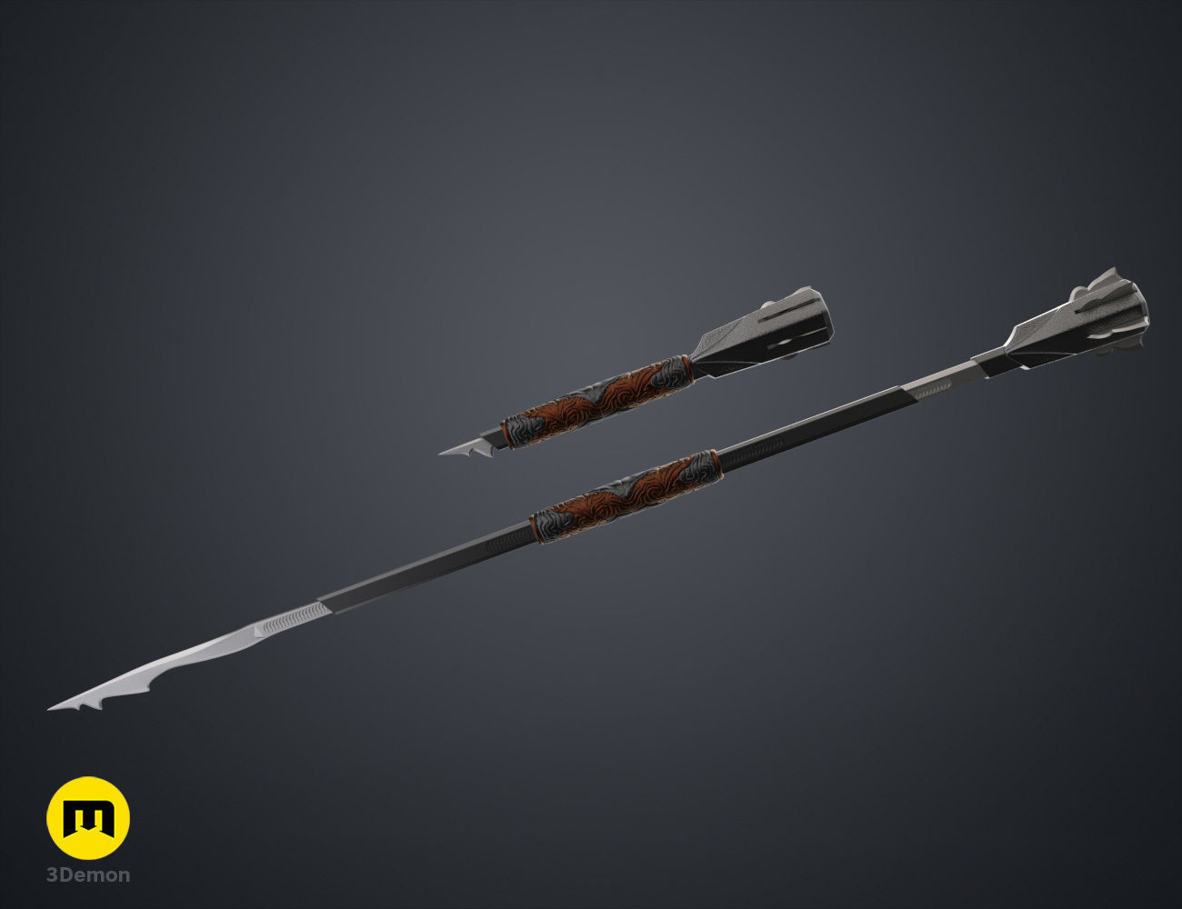 Prey - Feral Predator Spear 3D model 3D printable | CGTrader