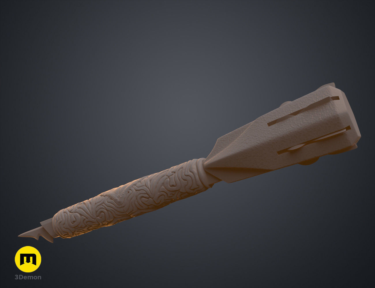 Prey - Feral Predator Spear 3D model 3D printable | CGTrader