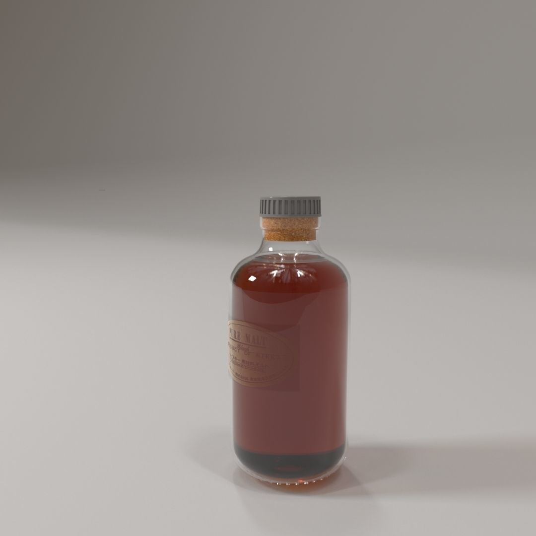 3D model Pure Malt VR / AR / low-poly | CGTrader