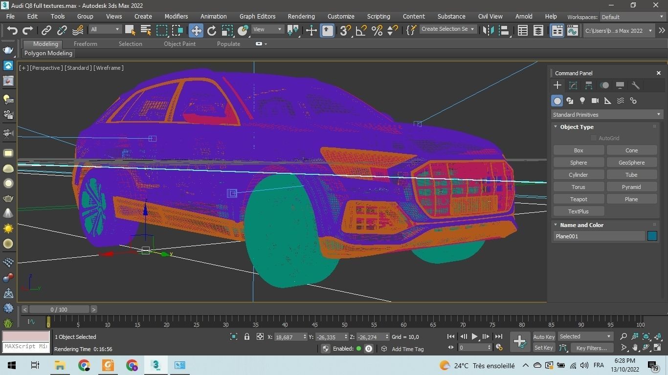 Audi Q8 full textures 3D model | CGTrader