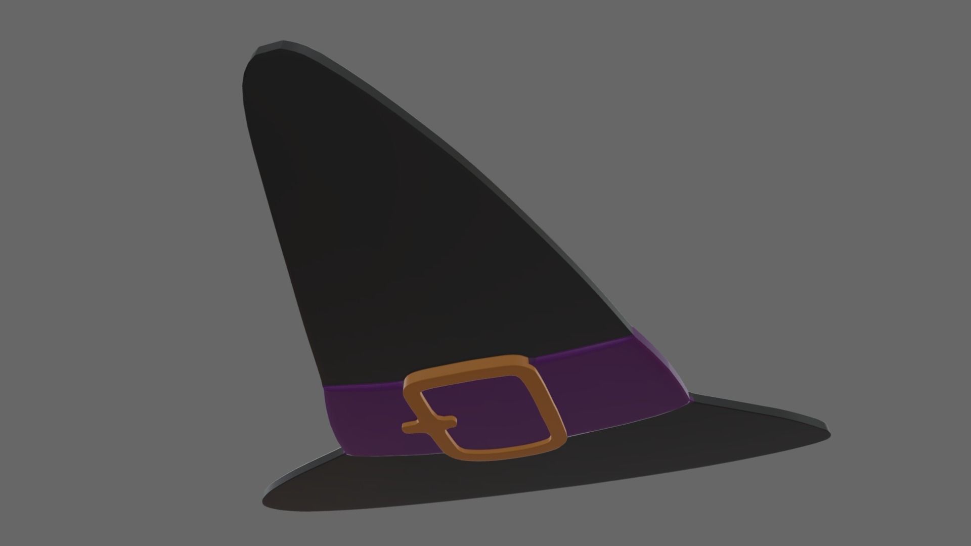 3D model Witch Hat Candy VR / AR / low-poly | CGTrader