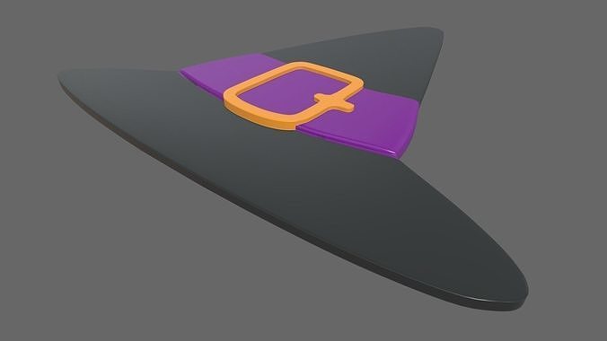 3D model Witch Hat Candy VR / AR / low-poly | CGTrader