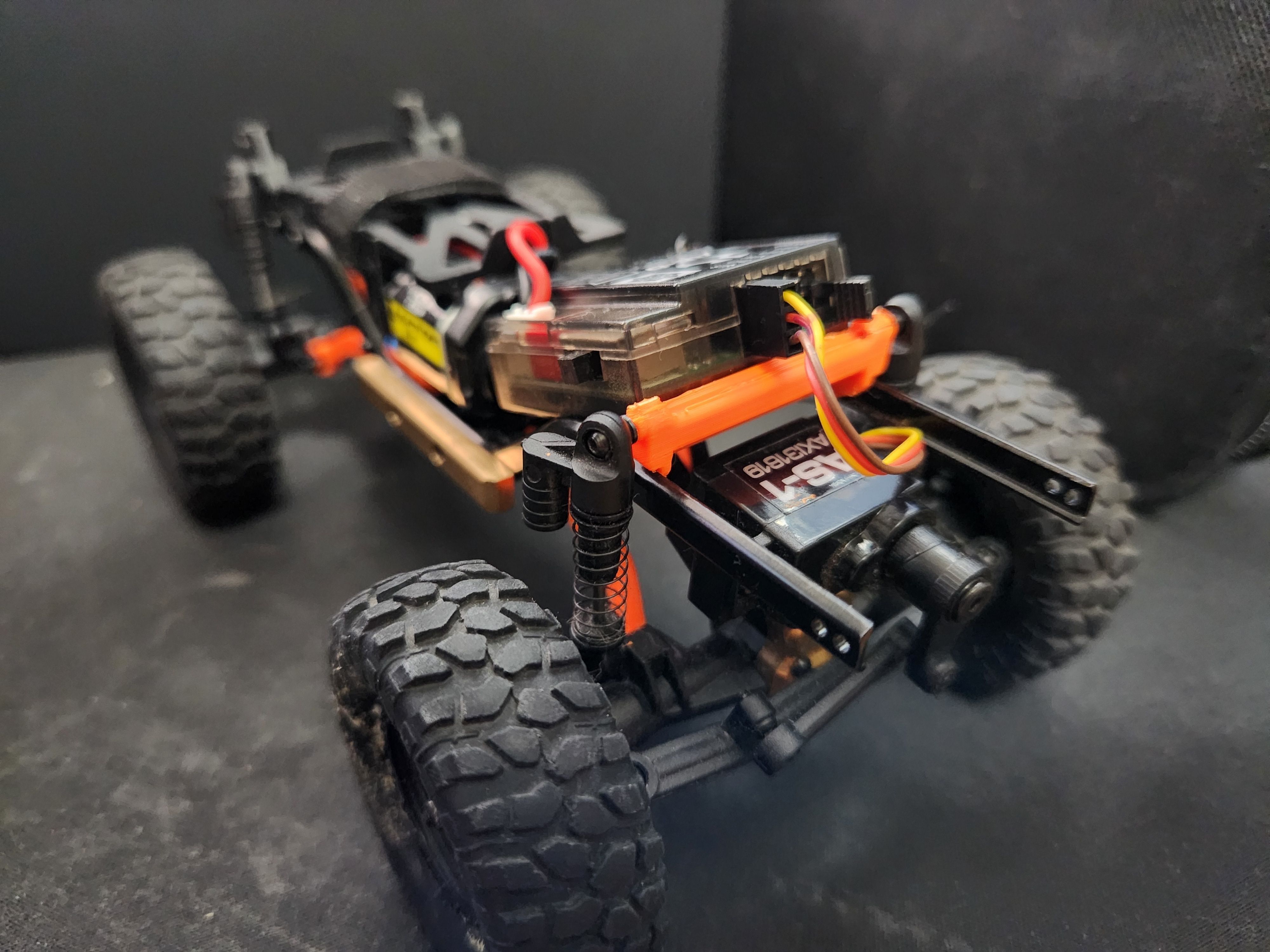 scx24 lowered esc mount 3D model 3D printable | CGTrader