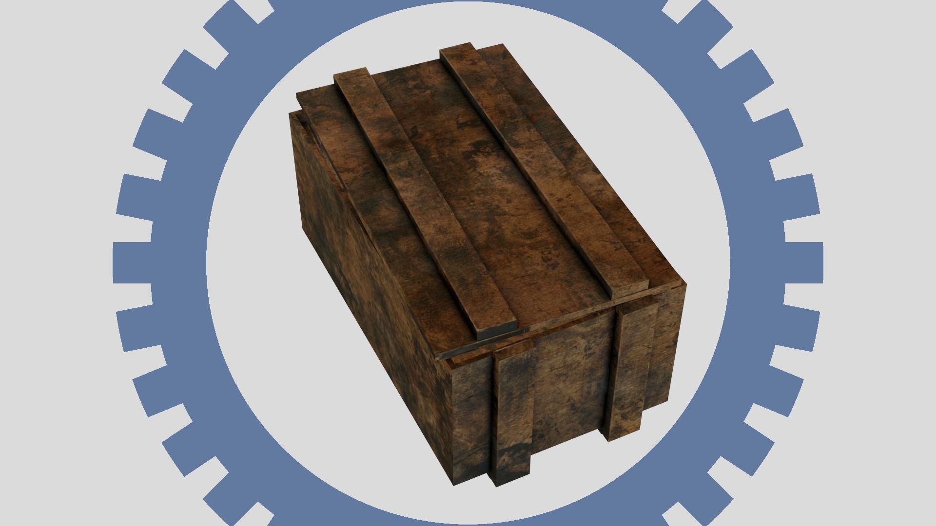 3D model Wood Crate - game ready - 4k VR / AR / low-poly | CGTrader