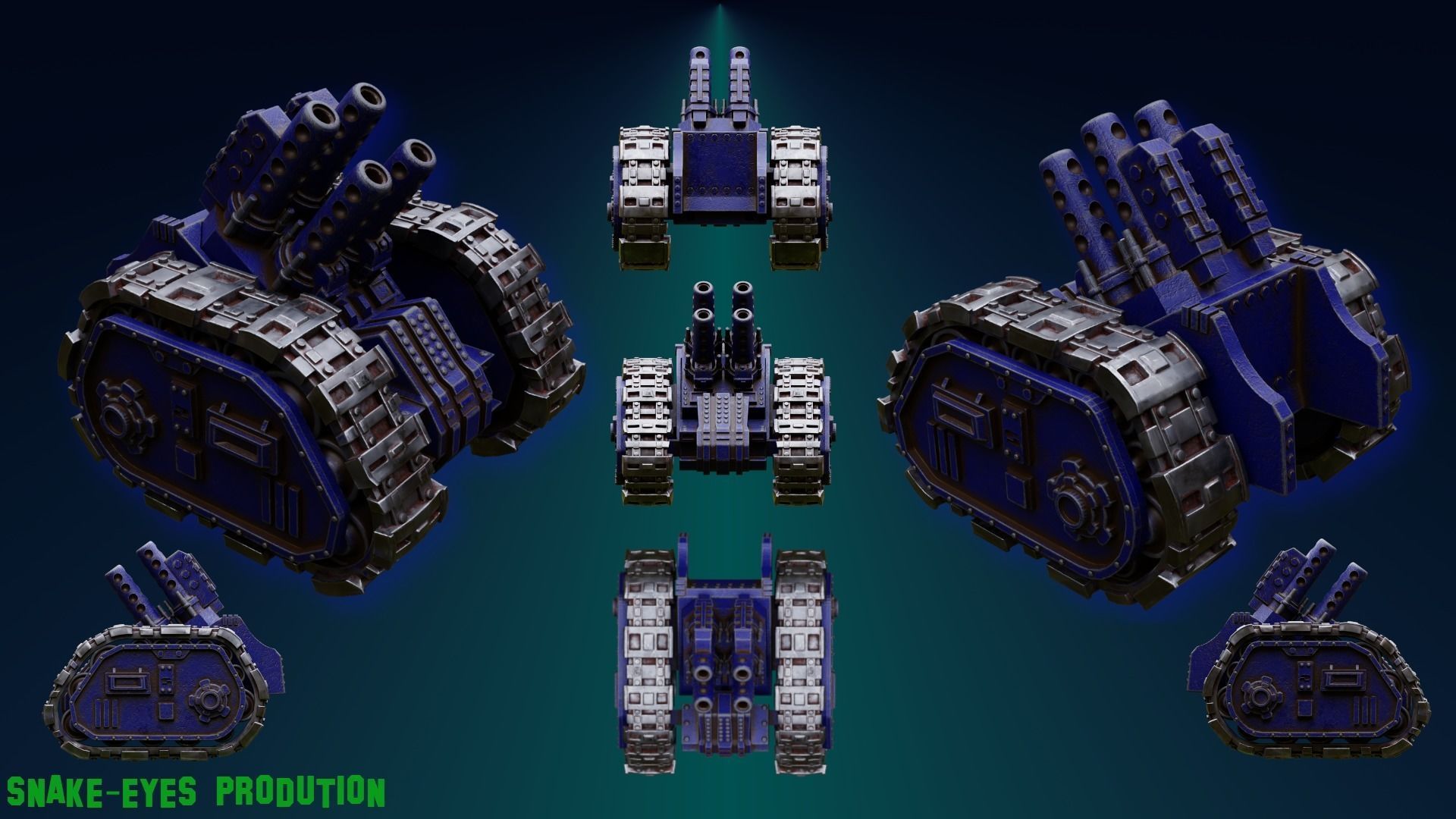 Sabre Battery Gun Platform 3D model 3D printable | CGTrader