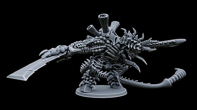 Space Demon 3D print model 3D model 3D printable | CGTrader