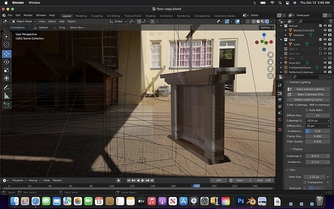 Fire Place free VR / AR / low-poly 3D model | CGTrader
