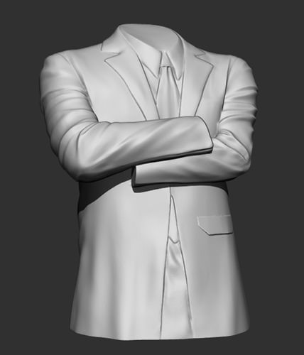 Suit - Clothing 3D print 3D Model 3D printable STL WRL WRZ - CGTrader.com