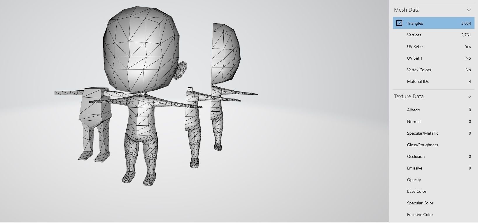 3D model chibi character model 3d VR / AR / low-poly | CGTrader