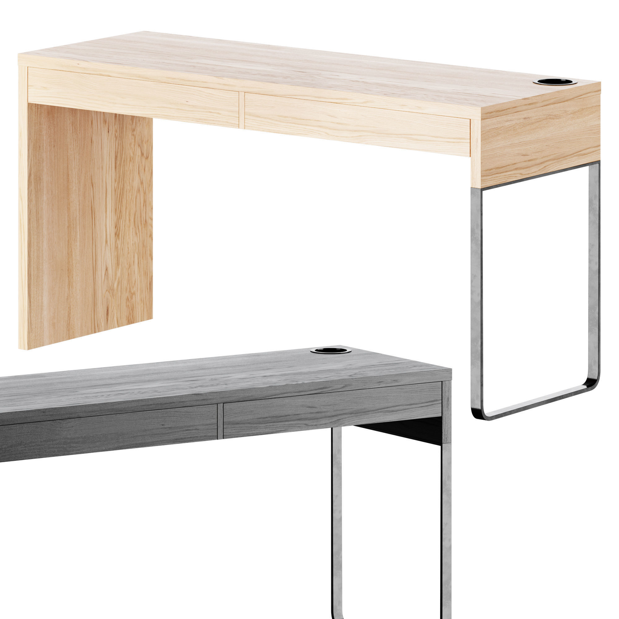 ikea MICKE MICKE table 3D model | CGTrader