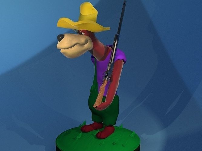 THE HILLBILLY BEARS - PAW RUGG 3D model 3D printable | CGTrader