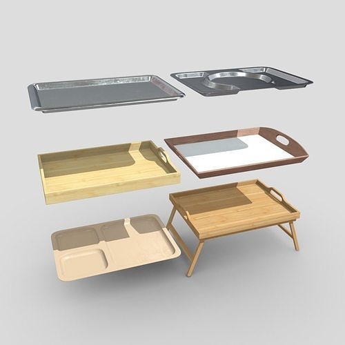 3D model Tray Pack VR / AR / low-poly | CGTrader
