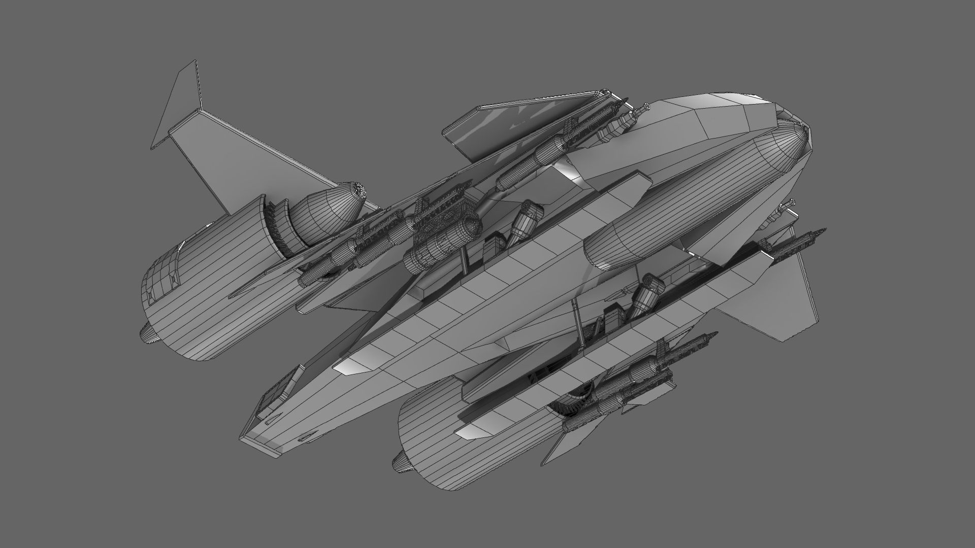 Attack Bomber 3D model | CGTrader