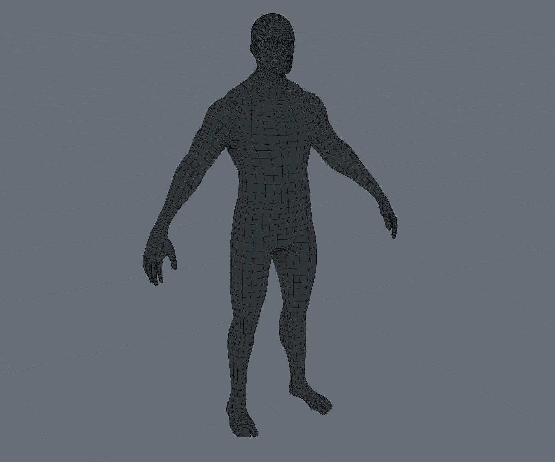 3D model Human Body Base Mesh 28 Animations 10 3D Models Pack VR / AR ...