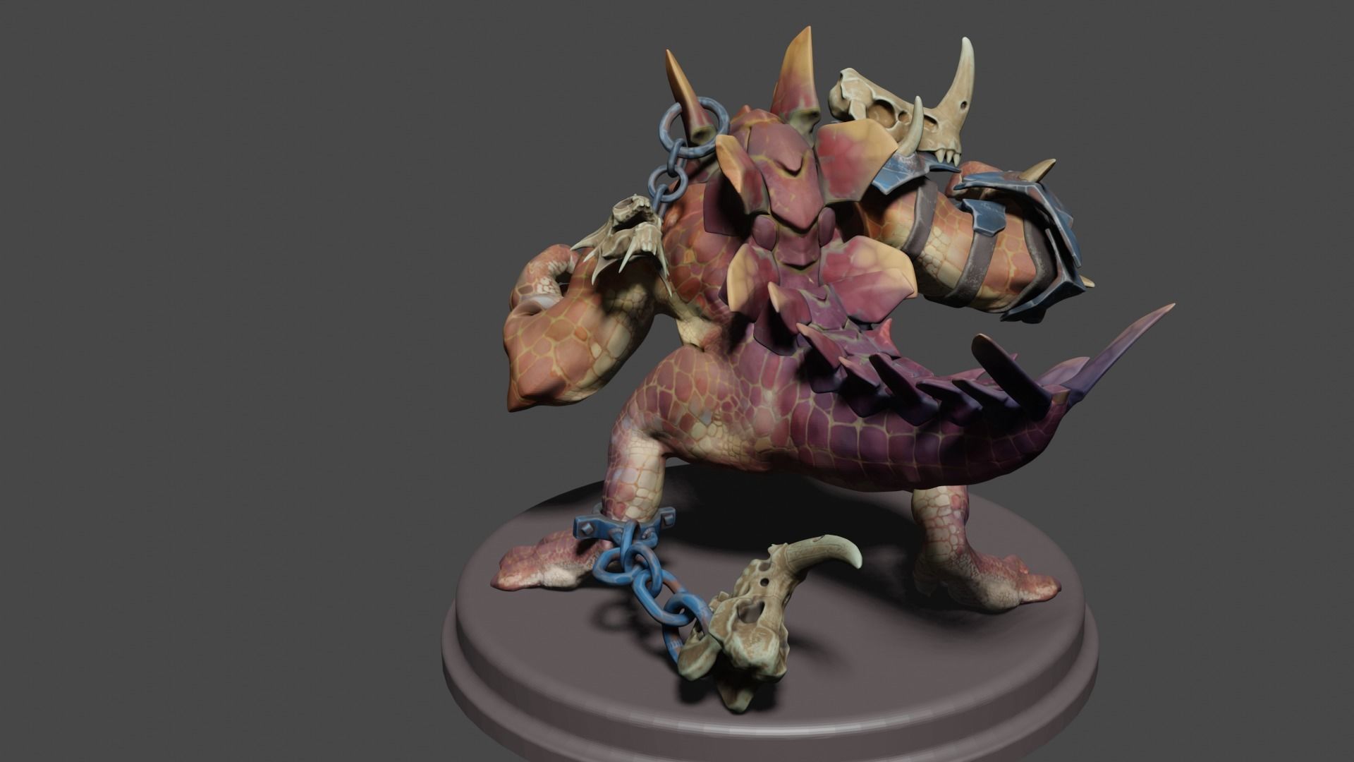 Primal Beast Printable from Dota2 3D model 3D printable | CGTrader