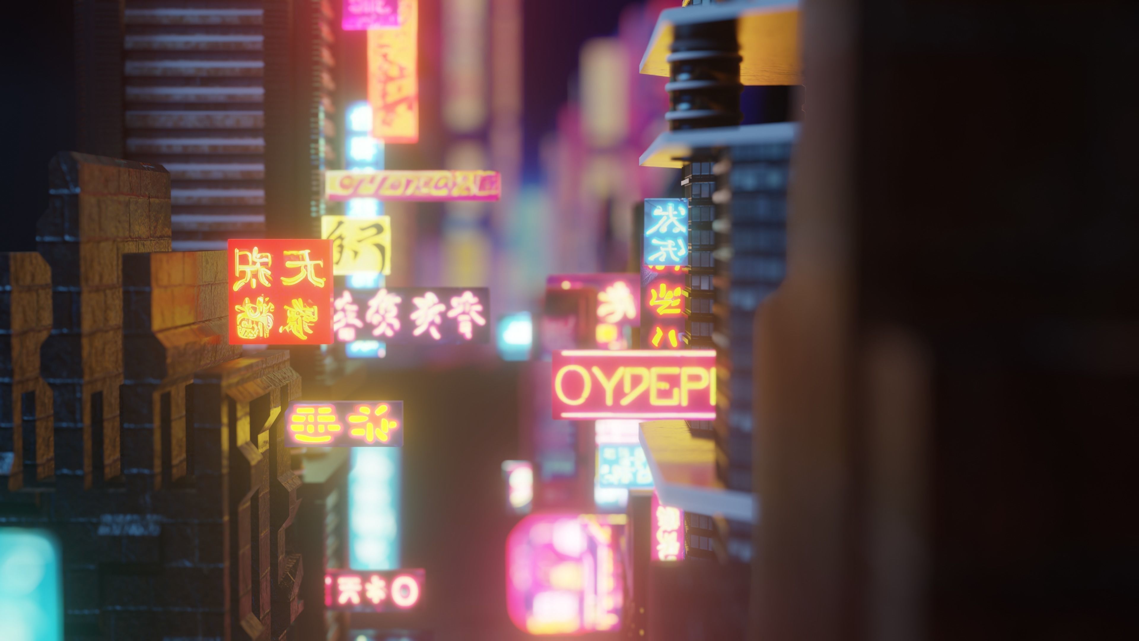 3D model 42 Neon Signs Pack VR / AR / low-poly | CGTrader