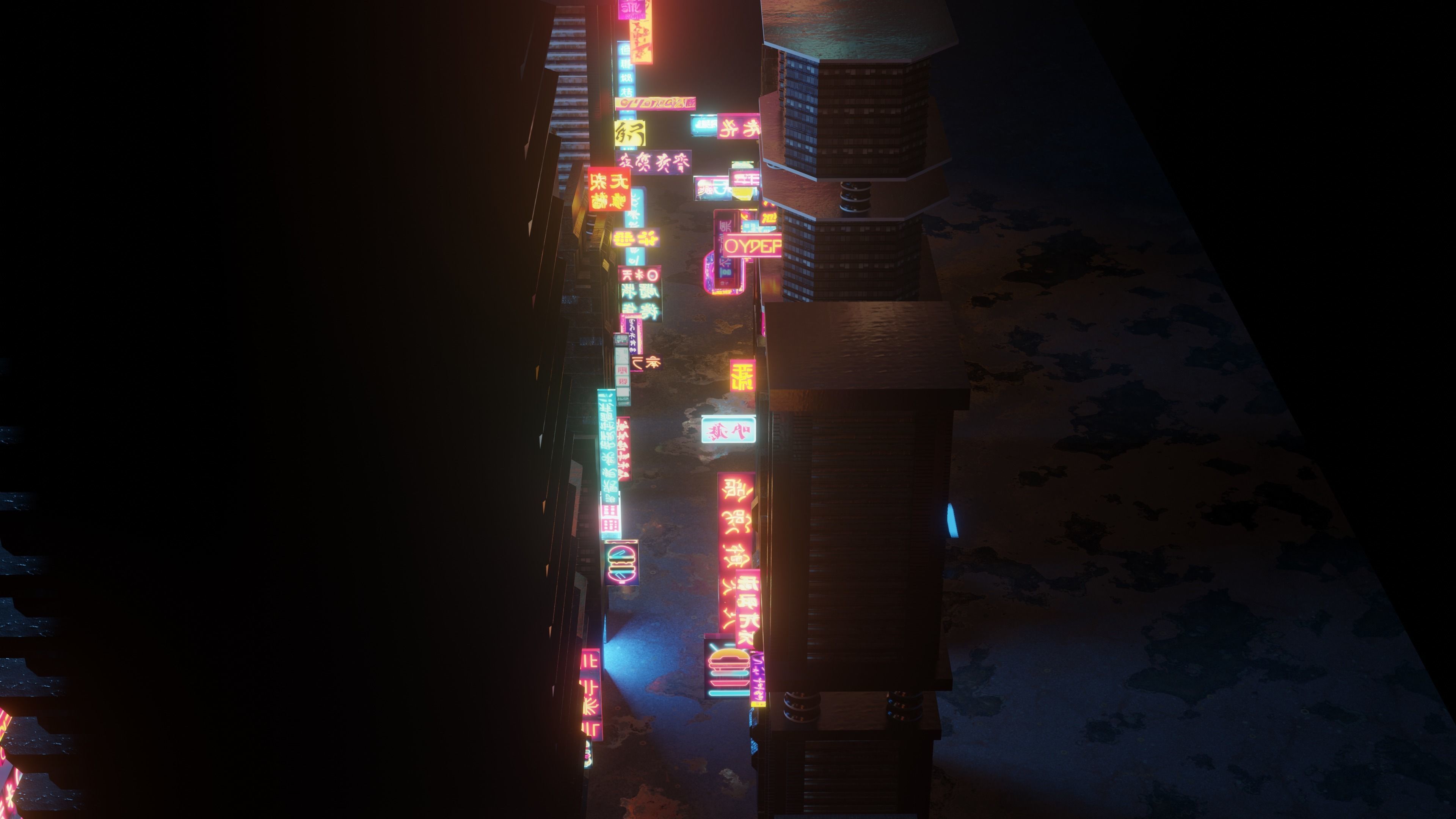 3D model 42 Neon Signs Pack VR / AR / low-poly | CGTrader