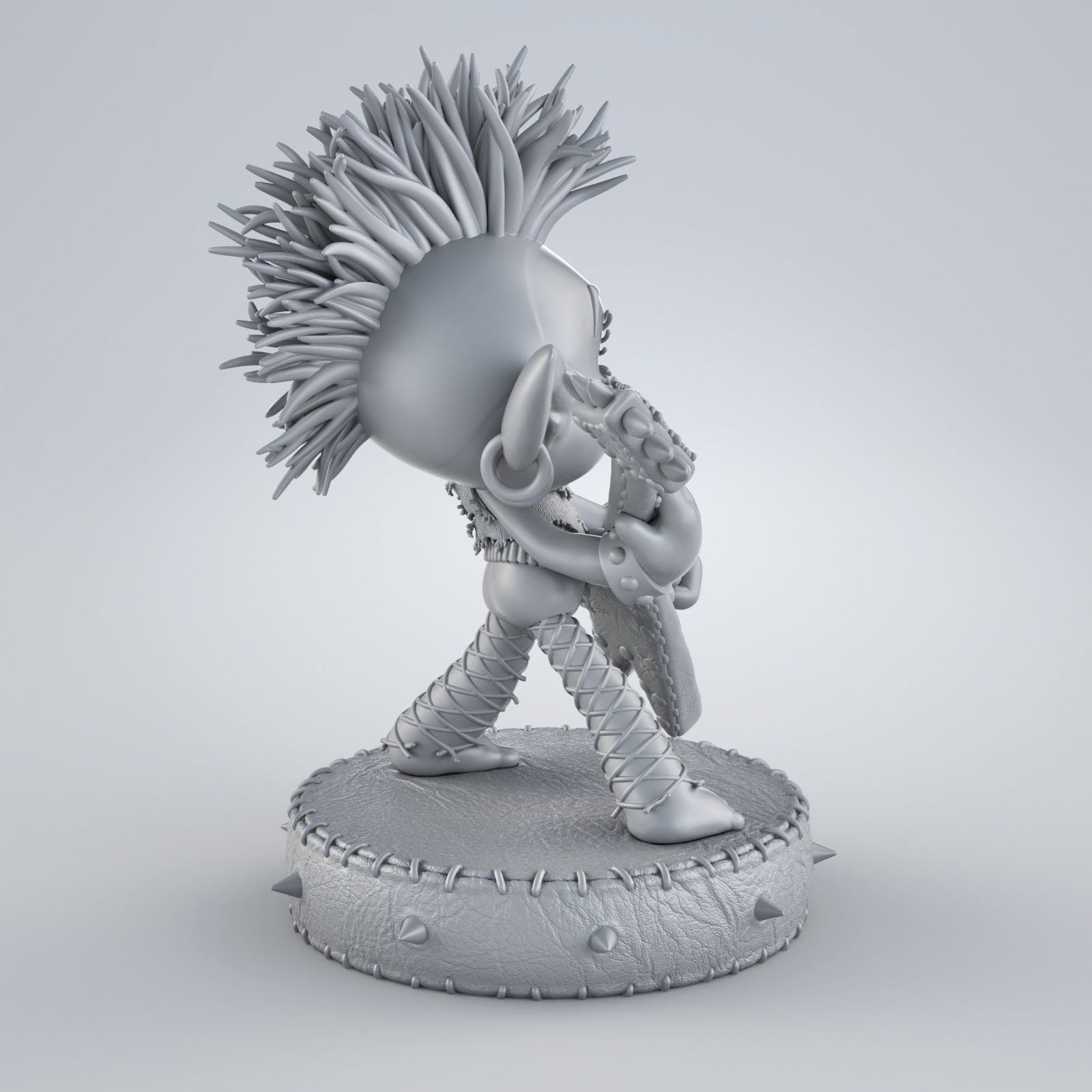 Queen Barb - Trolls World Tour 3D model 3D printable | CGTrader
