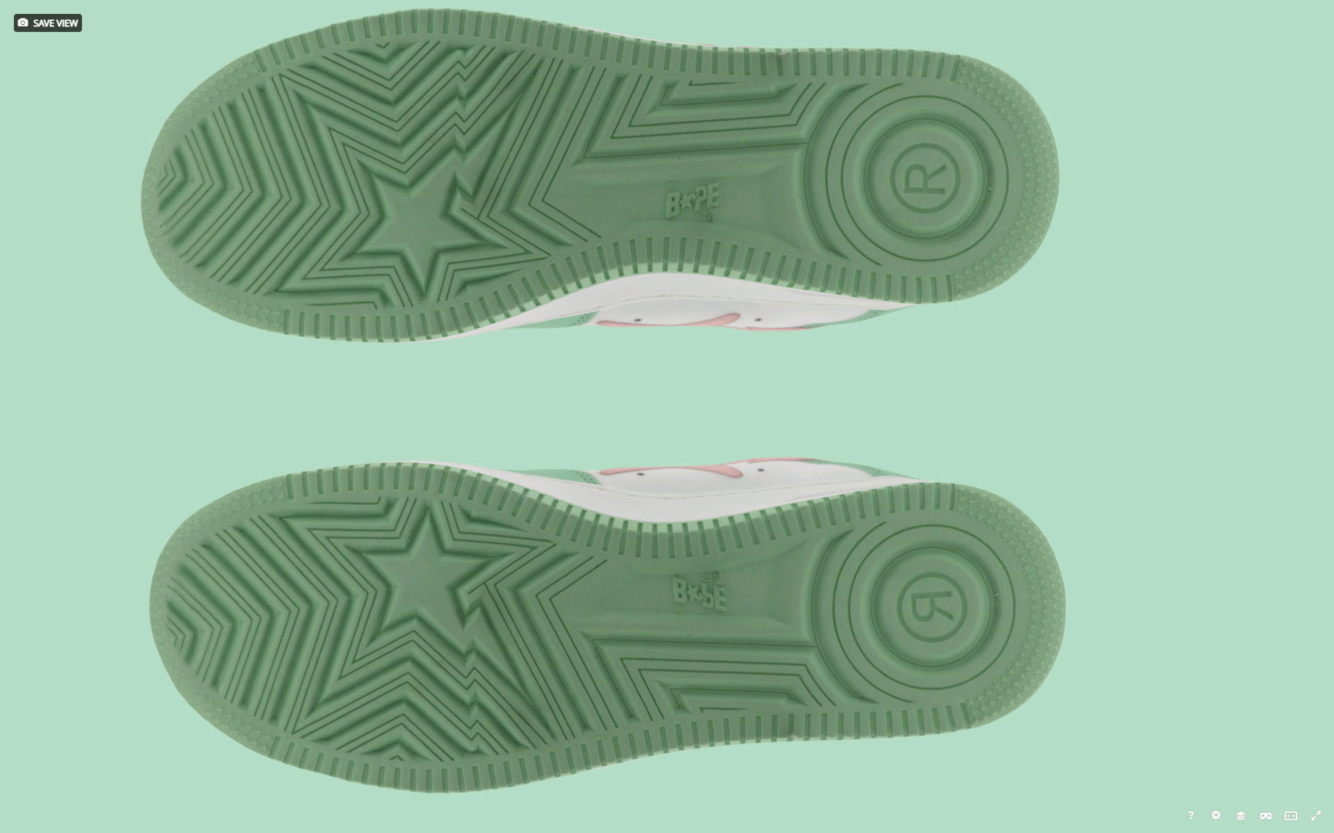 Bape STA sneaker v3 3D model | CGTrader