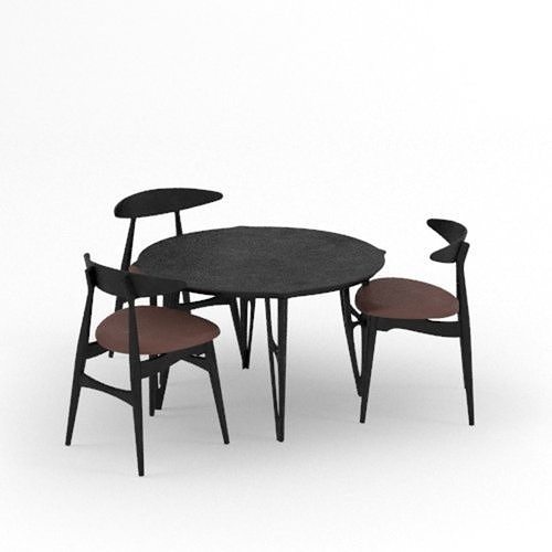 Table And Chairs 3D Model 3D model | CGTrader