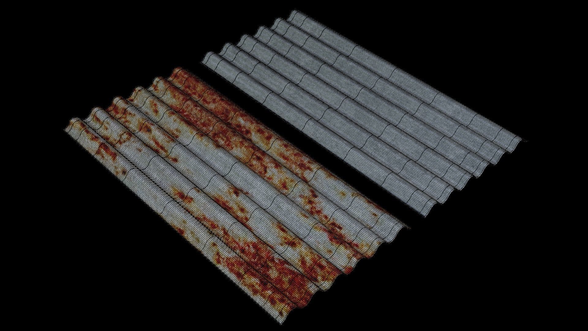 Roof Zinc 3D model | CGTrader