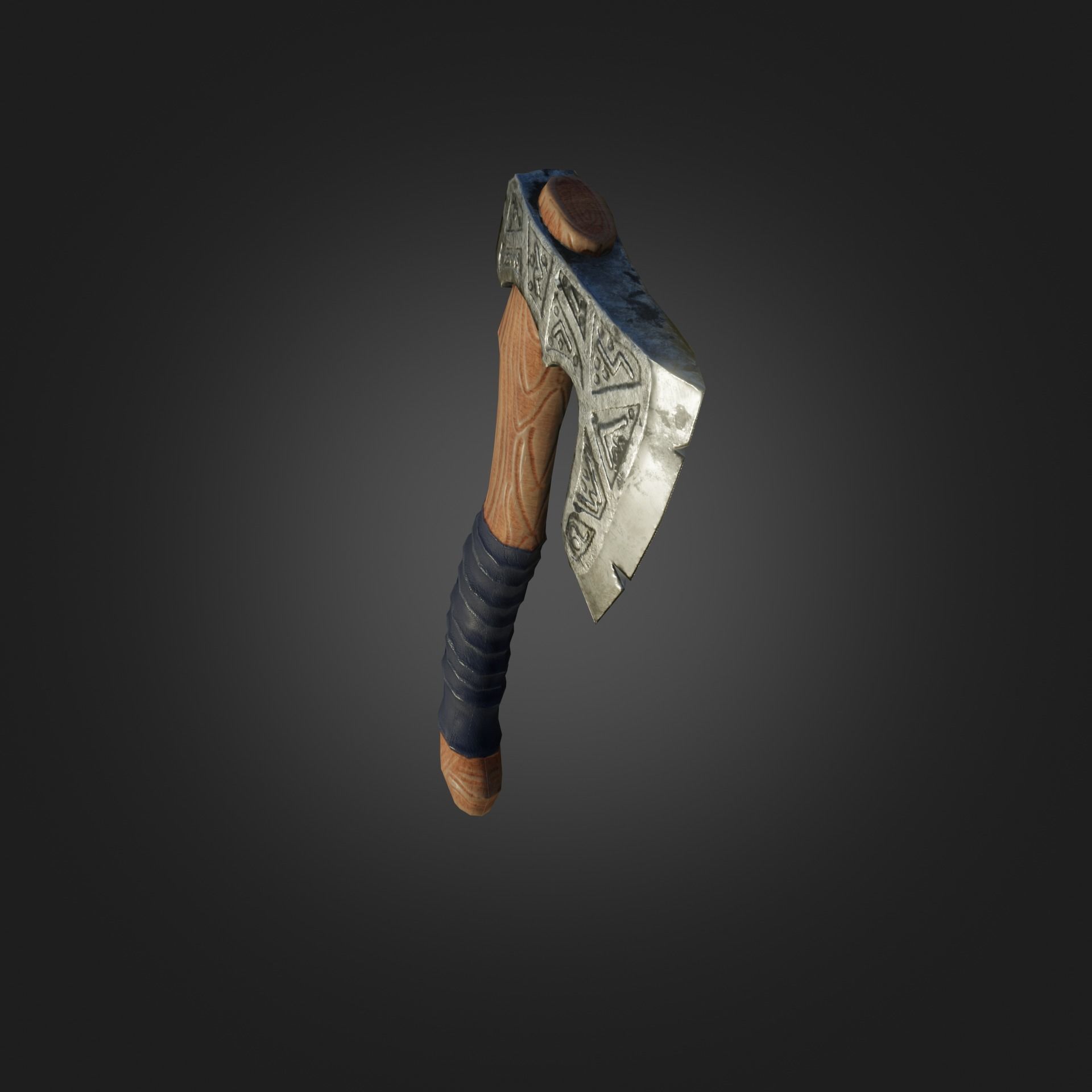 3D model Stylized Game-Ready Axe VR / AR / low-poly | CGTrader