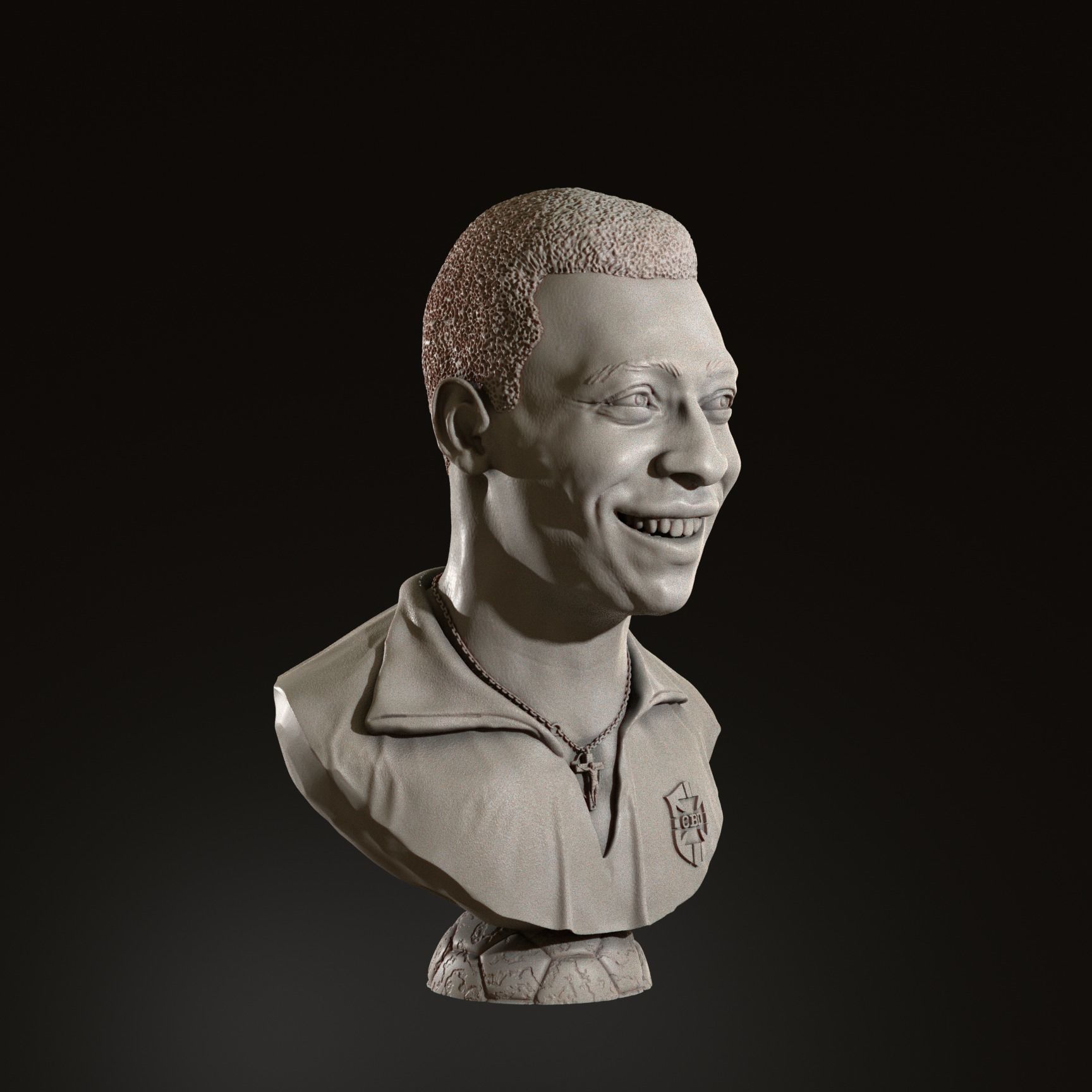 Pele 3D Bust for printing 3D model 3D printable | CGTrader