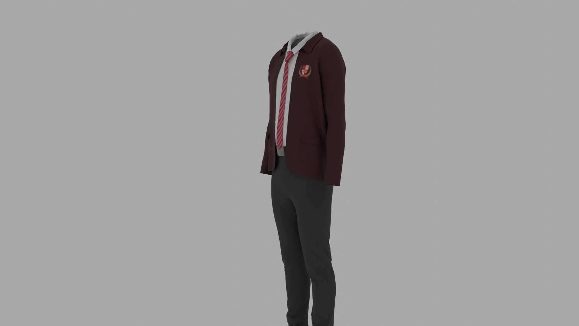 3D model School Uniform VR / AR / low-poly | CGTrader