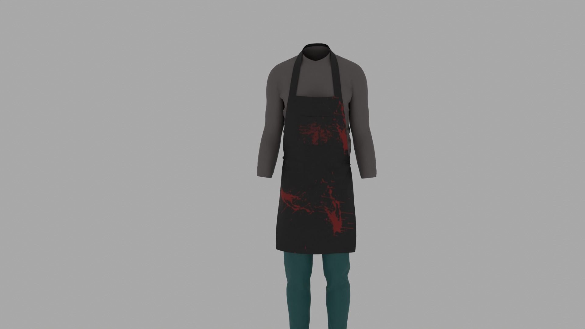 3D model Butcher Costume VR / AR / low-poly | CGTrader