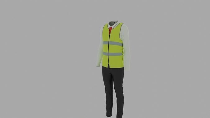 3D model Engineer Cloth VR / AR / low-poly | CGTrader