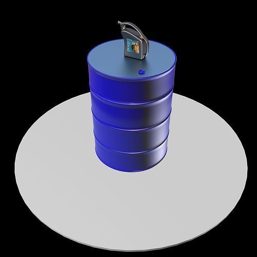 OIL-DISH 3d model free 3D model | CGTrader