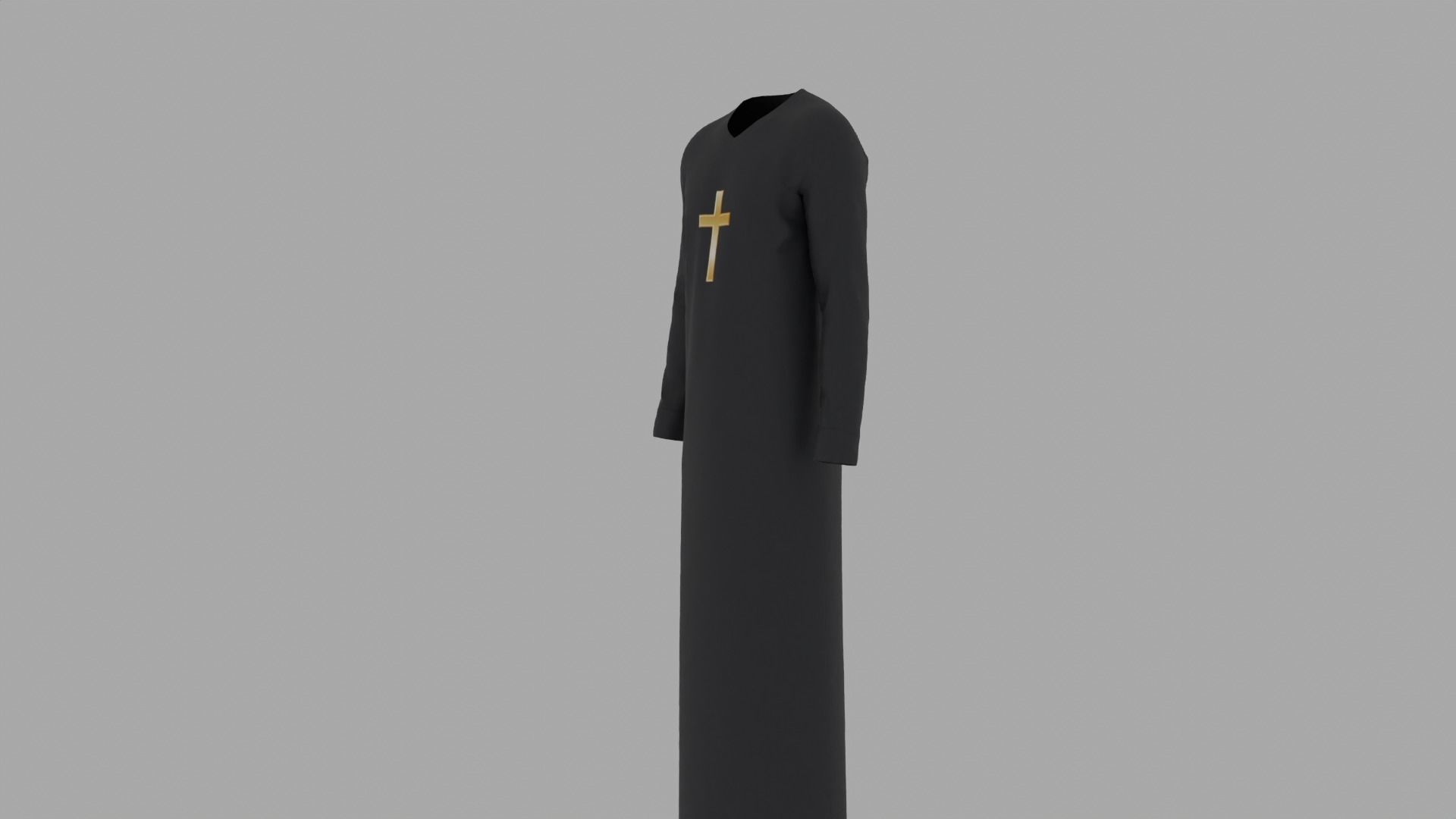 3D model Priest Costume VR / AR / low-poly | CGTrader