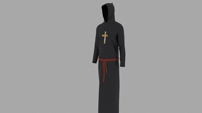 3D model Priest Costume VR / AR / low-poly | CGTrader