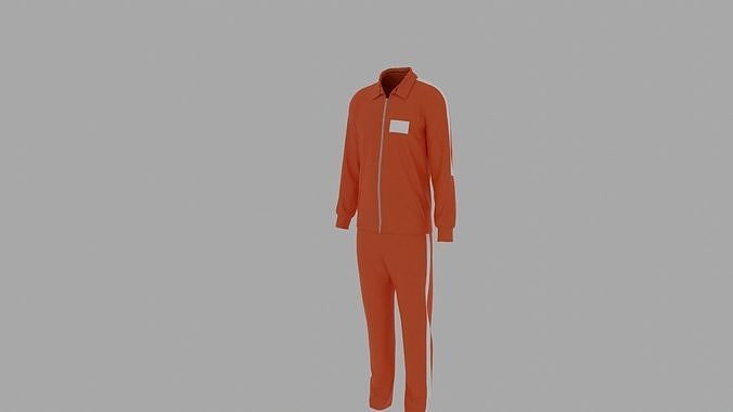 3D model Prison Uniform VR / AR / low-poly | CGTrader