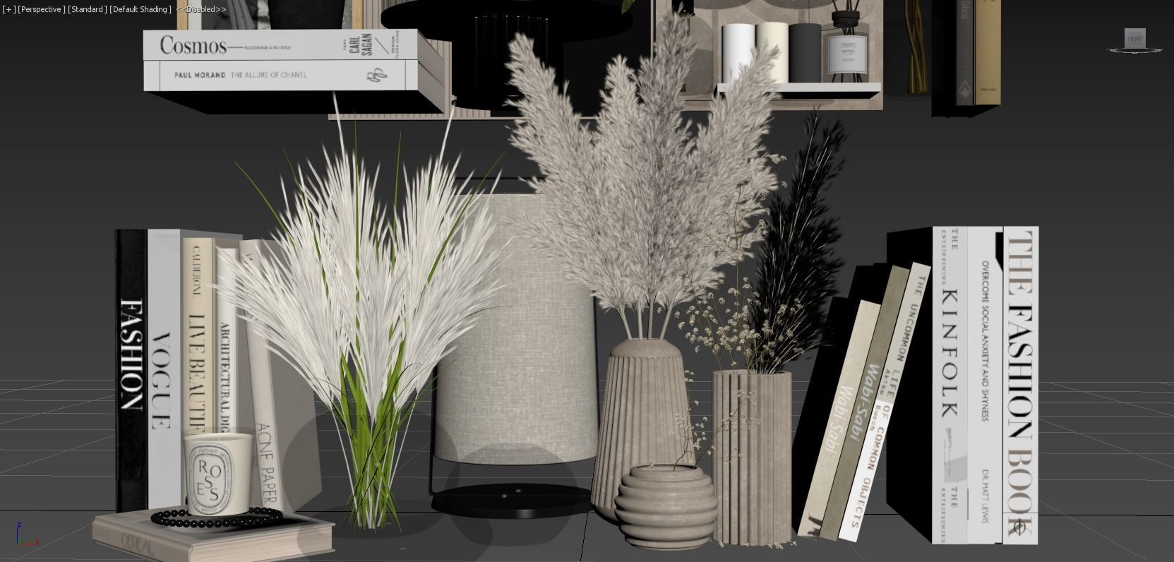 Decorative Set 096 3D model | CGTrader