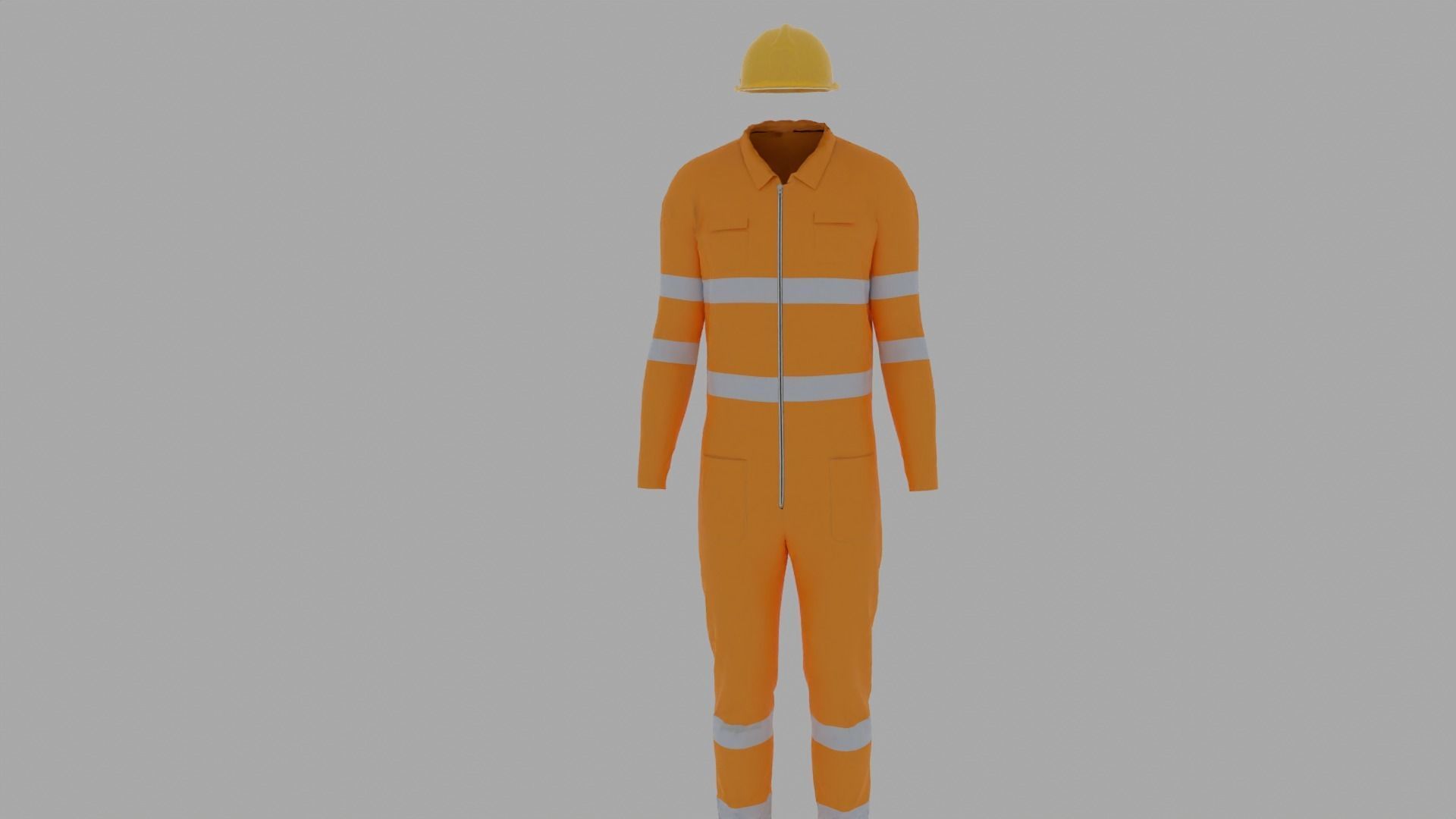 3D model Worker Outfit VR / AR / low-poly | CGTrader