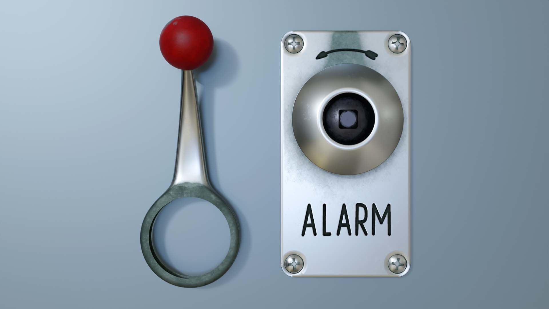 Industrial lever 3D model | CGTrader