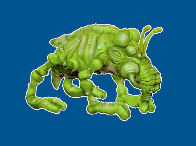 Articulated Ghhk dejarik character 3D model 3D printable | CGTrader