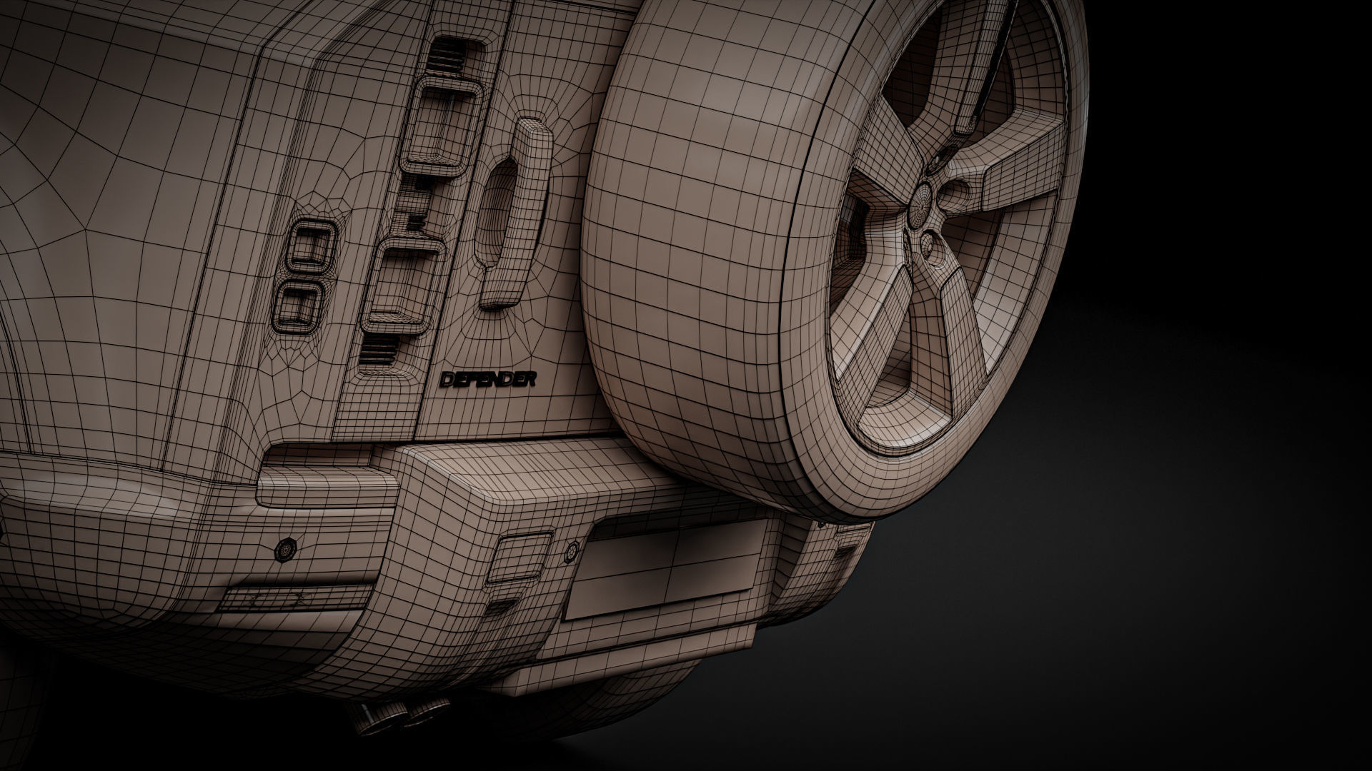 Land Rover Defender 110 2021 3D model | CGTrader