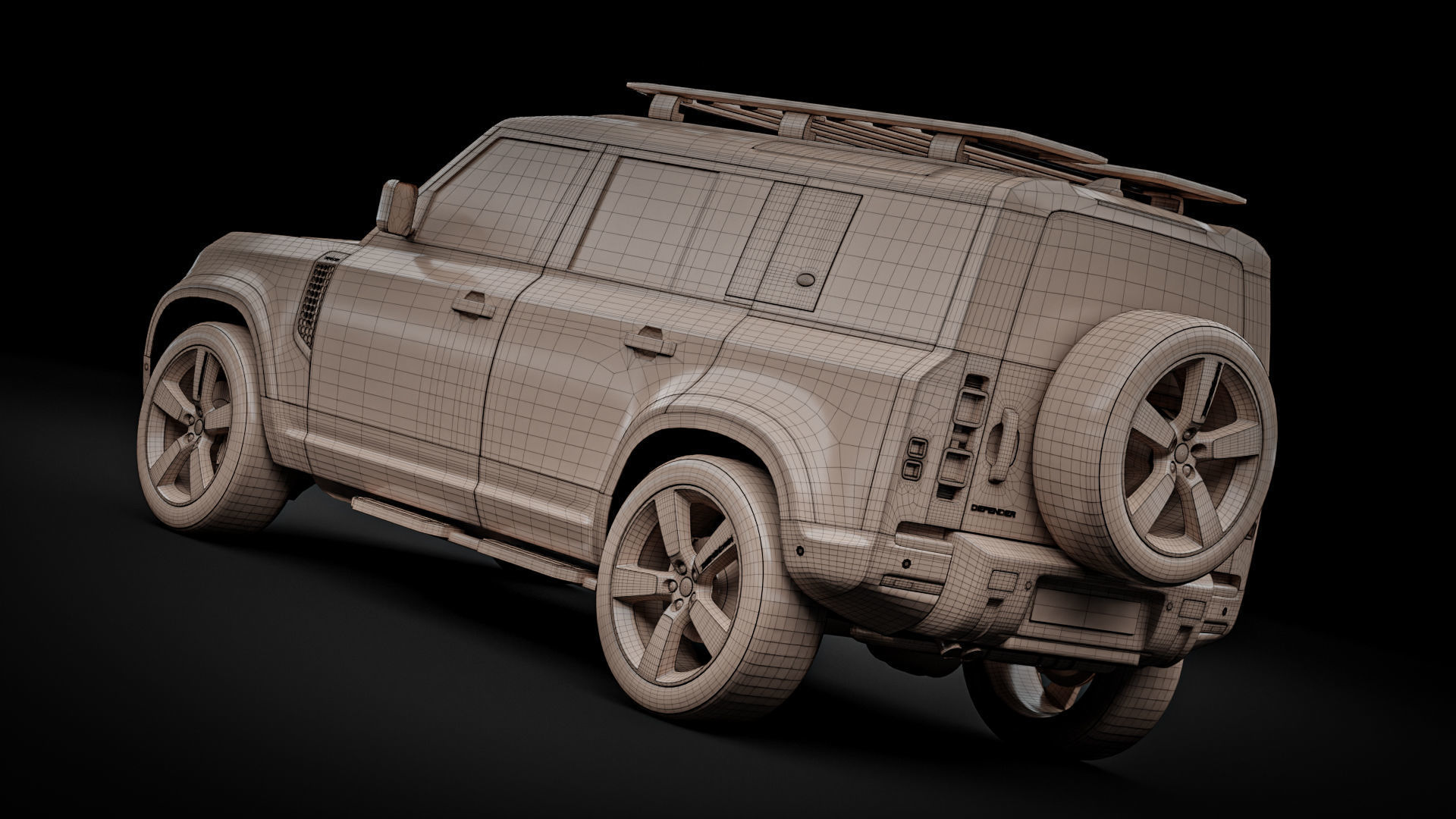 Land Rover Defender 110 2021 3D model | CGTrader