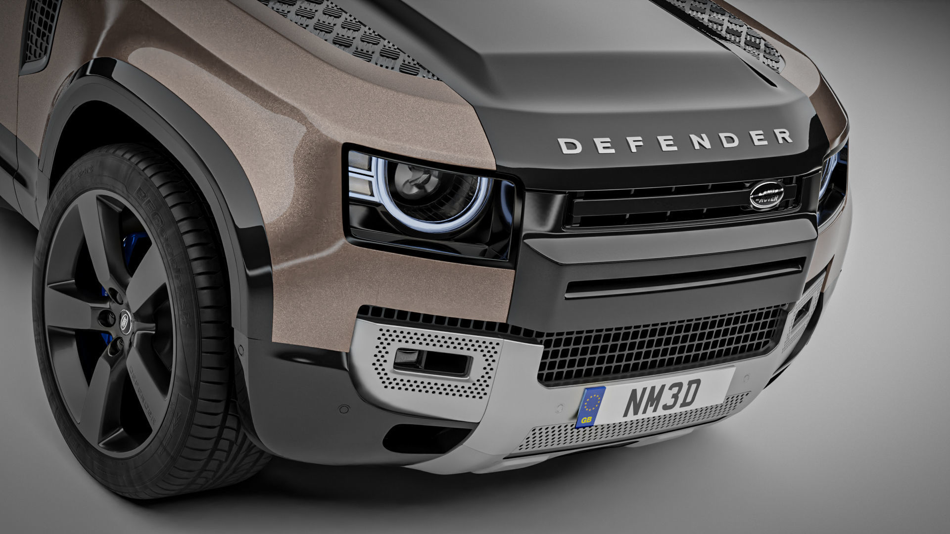 Land Rover Defender 110 2021 3D model | CGTrader