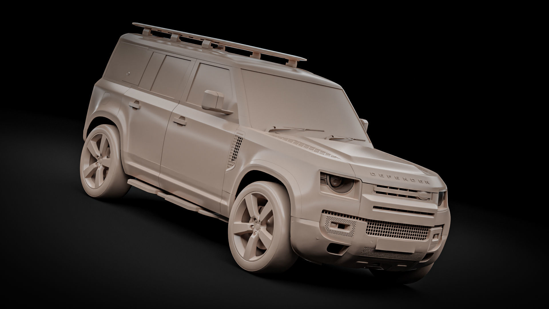 Land Rover Defender 110 2021 3D model | CGTrader