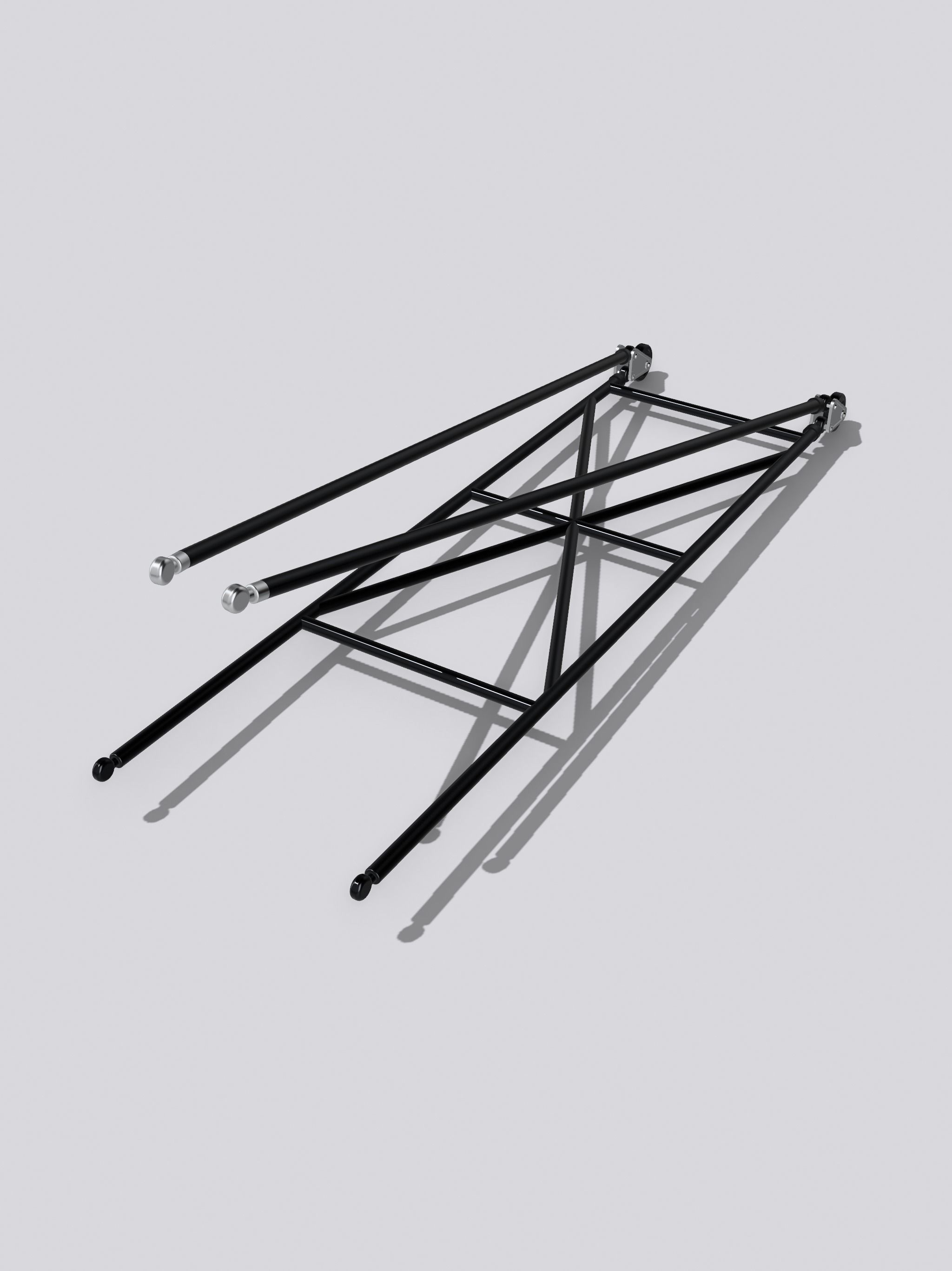 FUNNY CAR Wheelie Bars assembly 3D model 3D printable | CGTrader