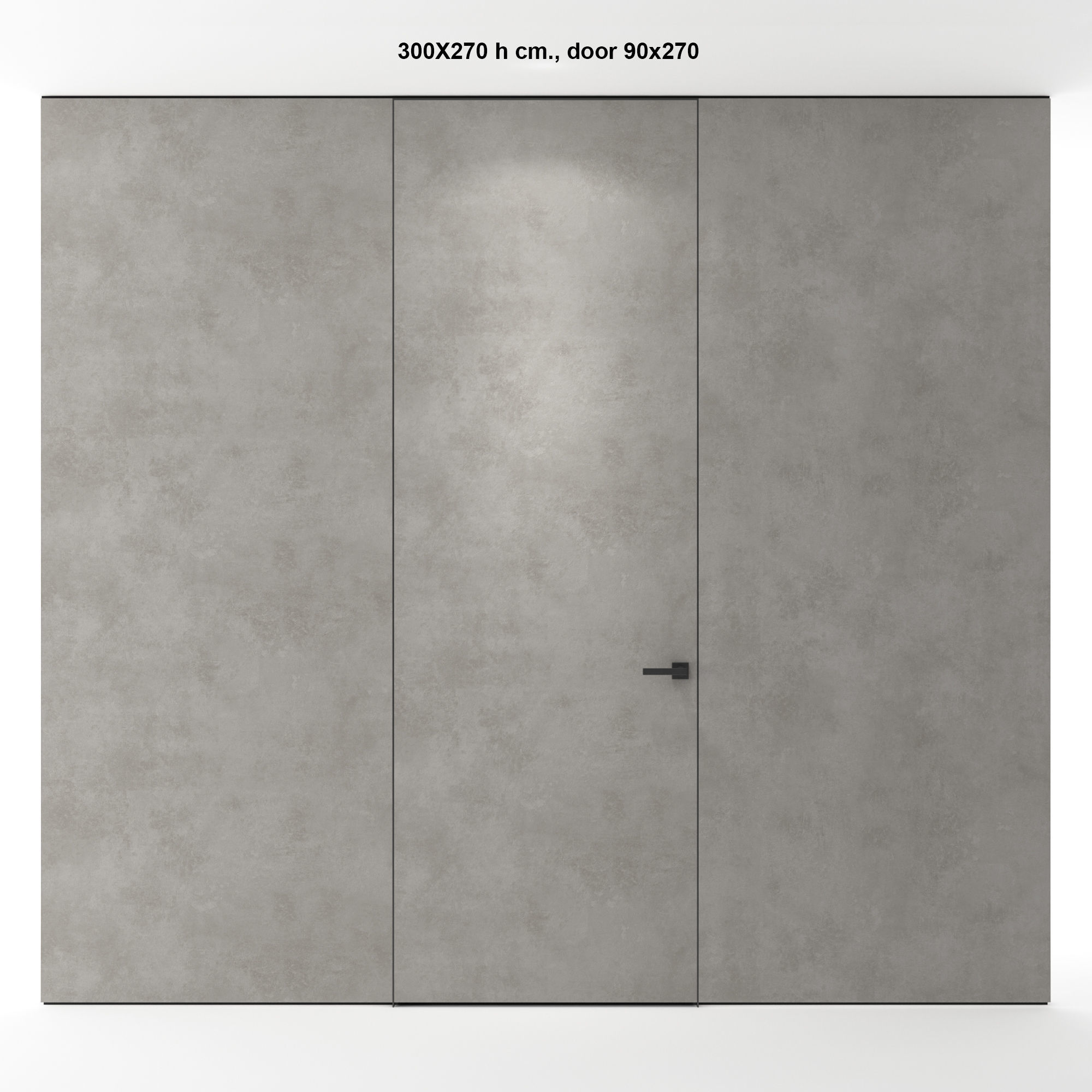 Garofoli Filomuro doors 3D model | CGTrader