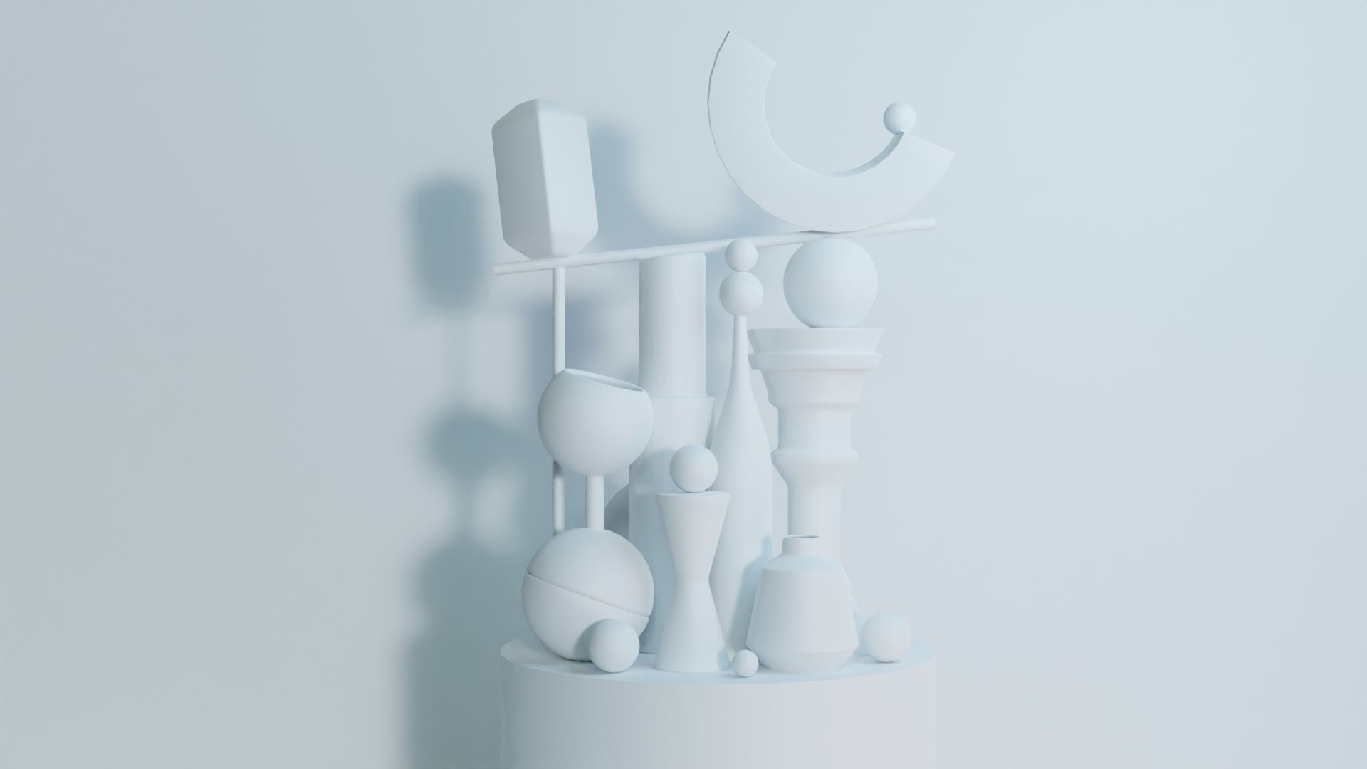 3D model Product Display Stand Podium - 3D Model VR / AR / low-poly ...